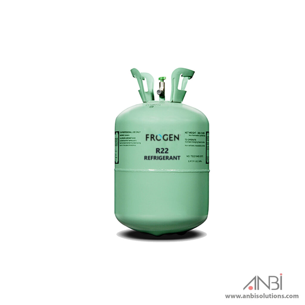 R22 Frogen Refrigerants UK 13.6 KG Disposable Cylinder