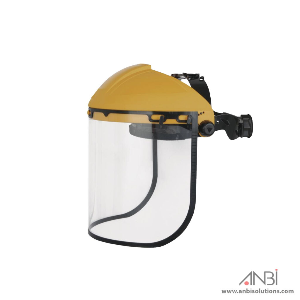 DELTA PLUS Visor Holder With Clear Polycarbonate Visor BALBI 2