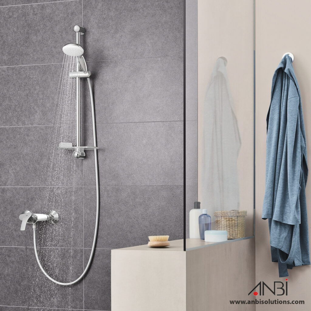 GROHE Tempesta 100 Shower Rail Set 2 Sprays 2759810E