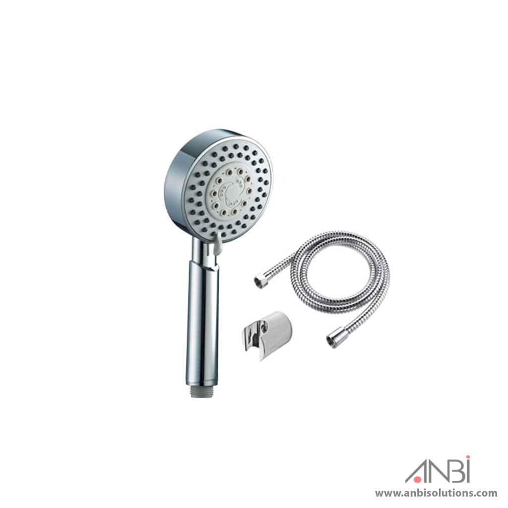 ANBI Bold Kit ABS Hand Shower Five Function ABKIT-5101-CPGR