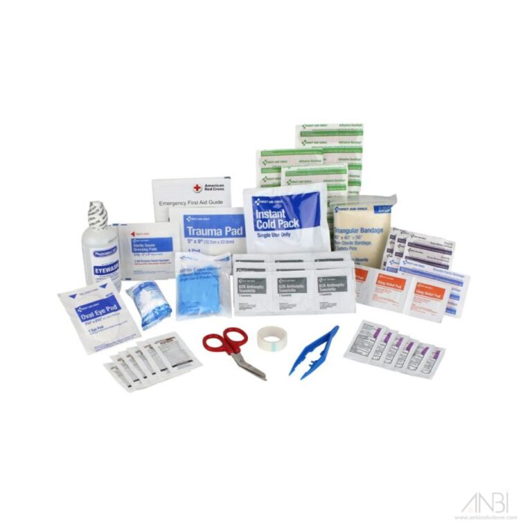 FIRST AID ONLY Kit With Dividers 25 Person