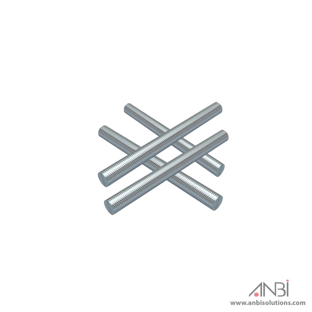 ANBI GI Threaded Rod 2 Meter Threaded Bar