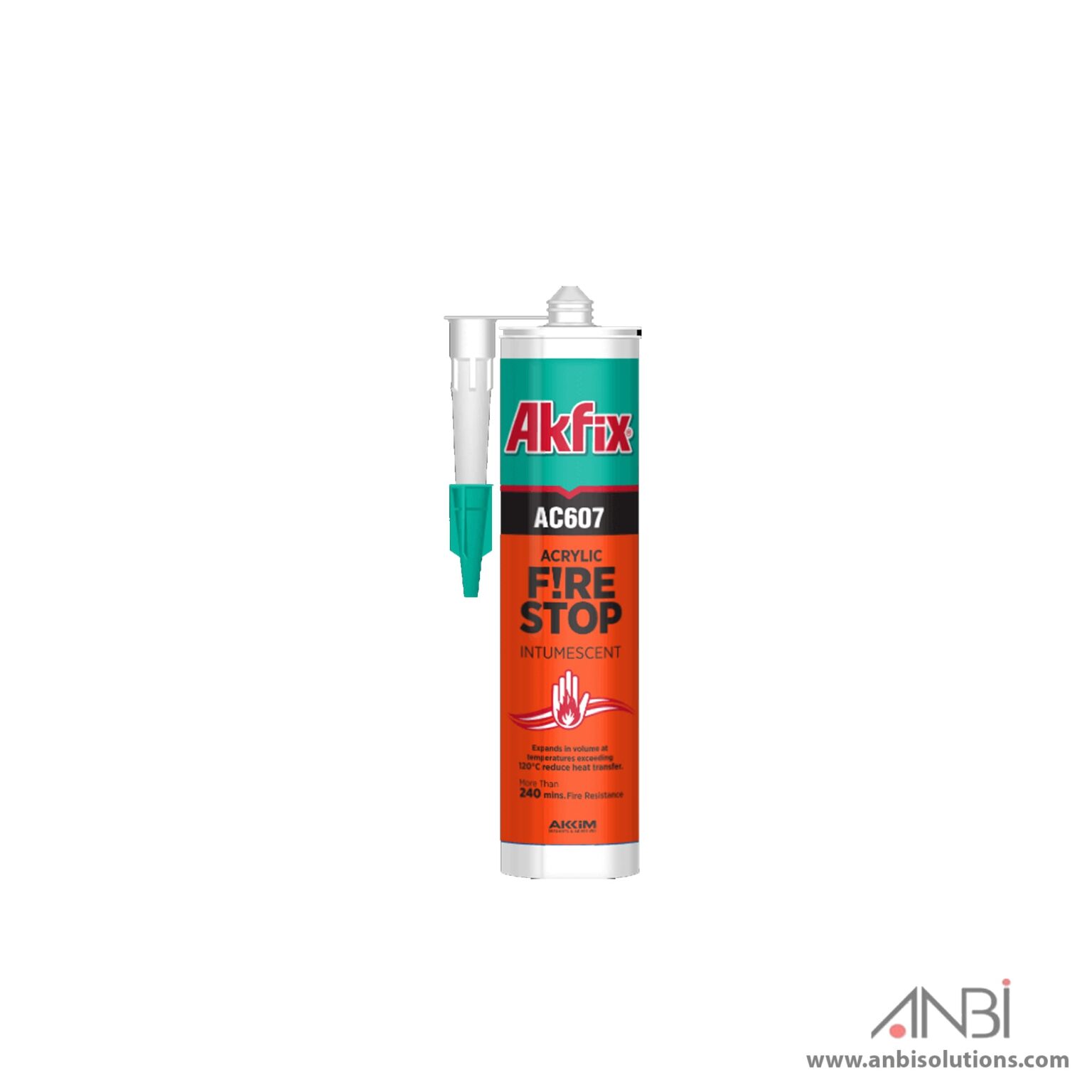 AKFIX AC607 Fire Stop Acrylic Sealant