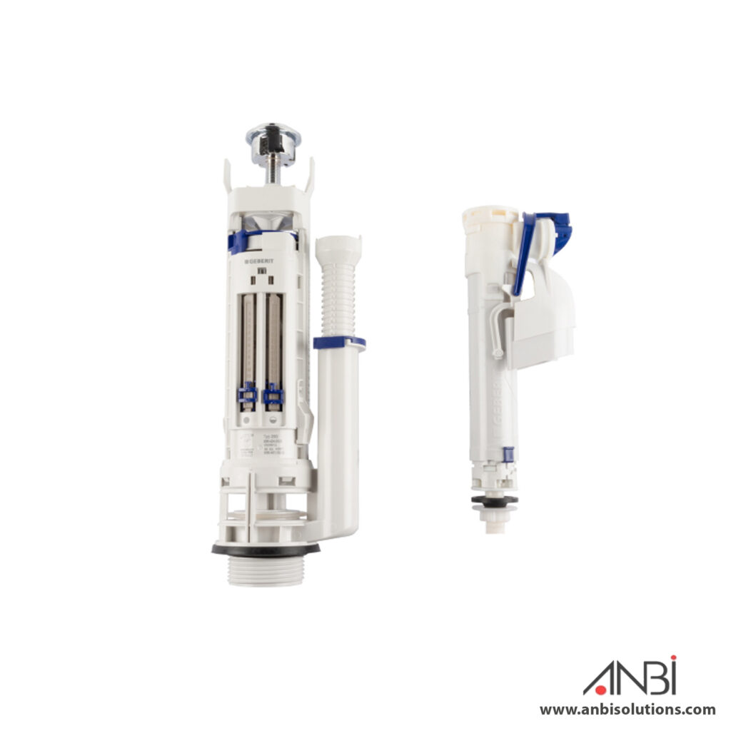 GEBERIT Dual Flush Mechanism Type 290-360 Bottom Inlet