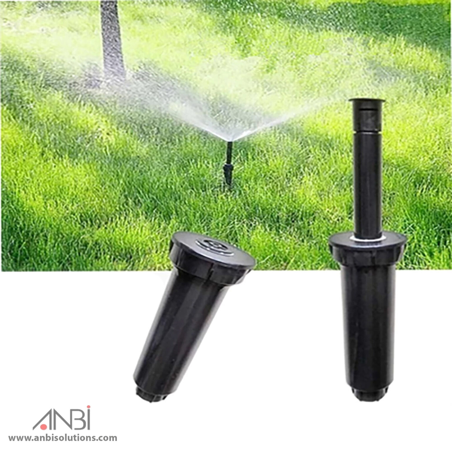 Irrigation Sprinkler 1/2 Inch 25-360 Degrees Garden Plastic Popup for Lawn