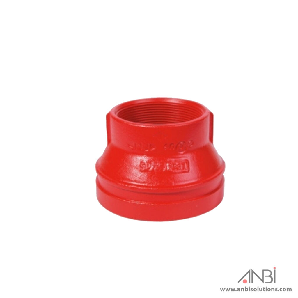 Ductile Iron Grooved Red Fittings Grooved Concentric