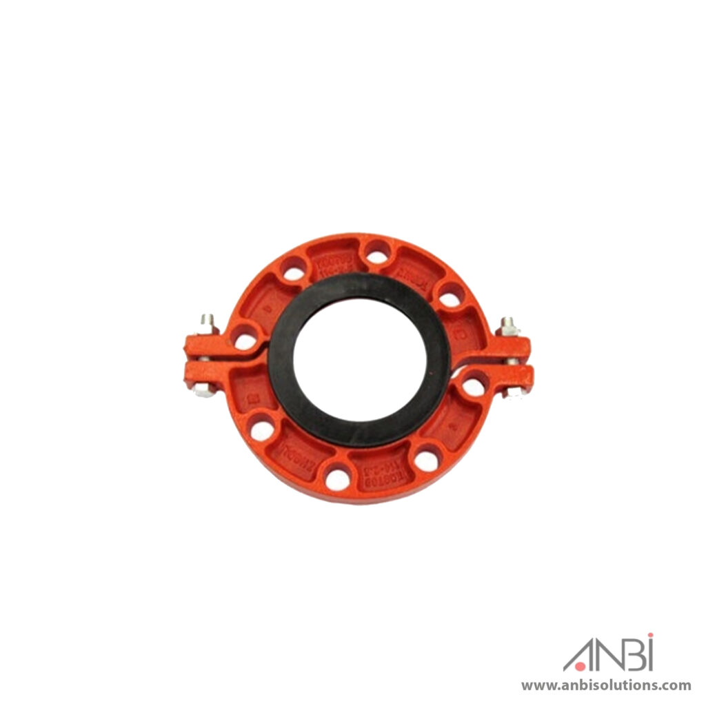 Ductile Iron Grooved Red Fittings Flange PN16 CL150/CL300 | ANBI Online