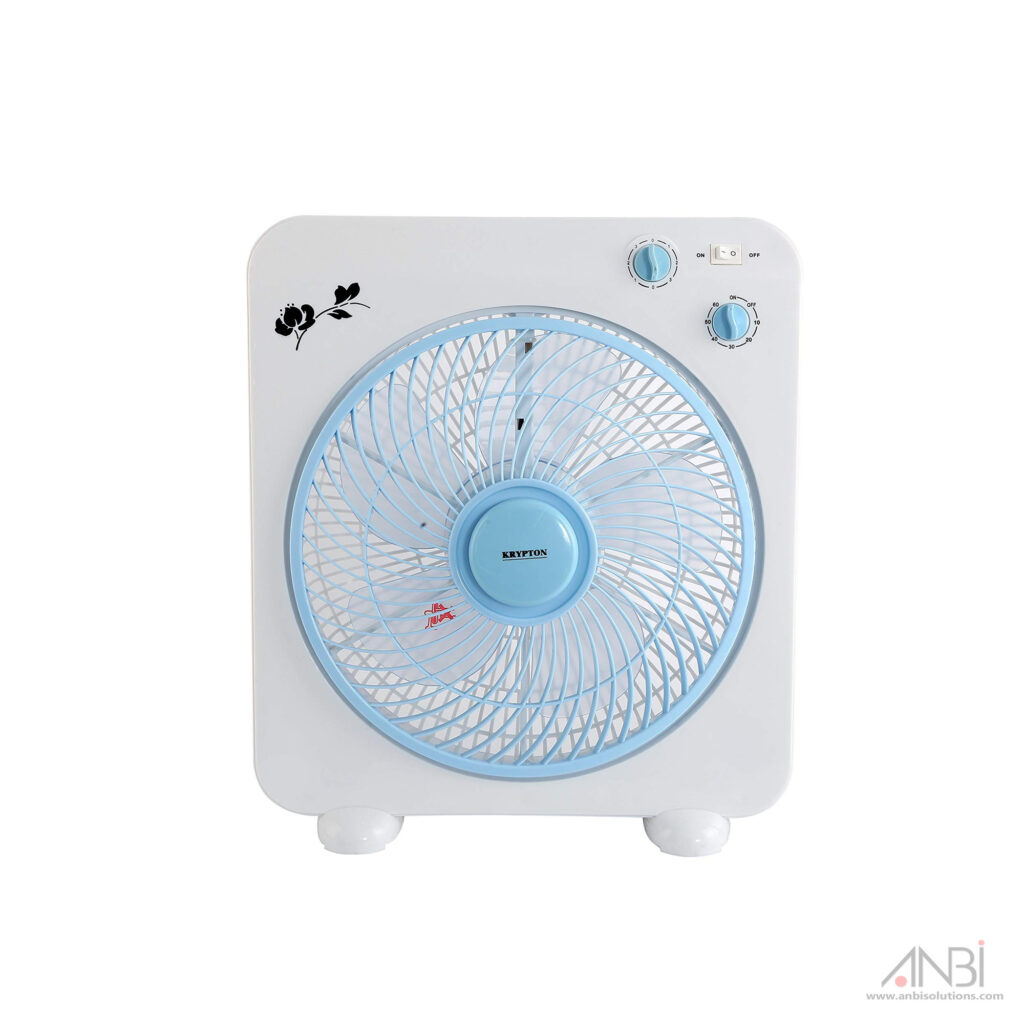 KRYPTON 12'' Box Fan with Copper Motor KNF6115 - ANBI Online