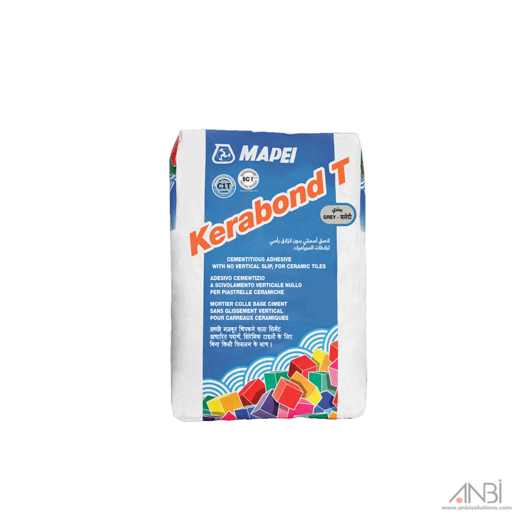 MAPEI Kerabond T Adhesive for Ceramic Tiles 25kg - ANBI Online