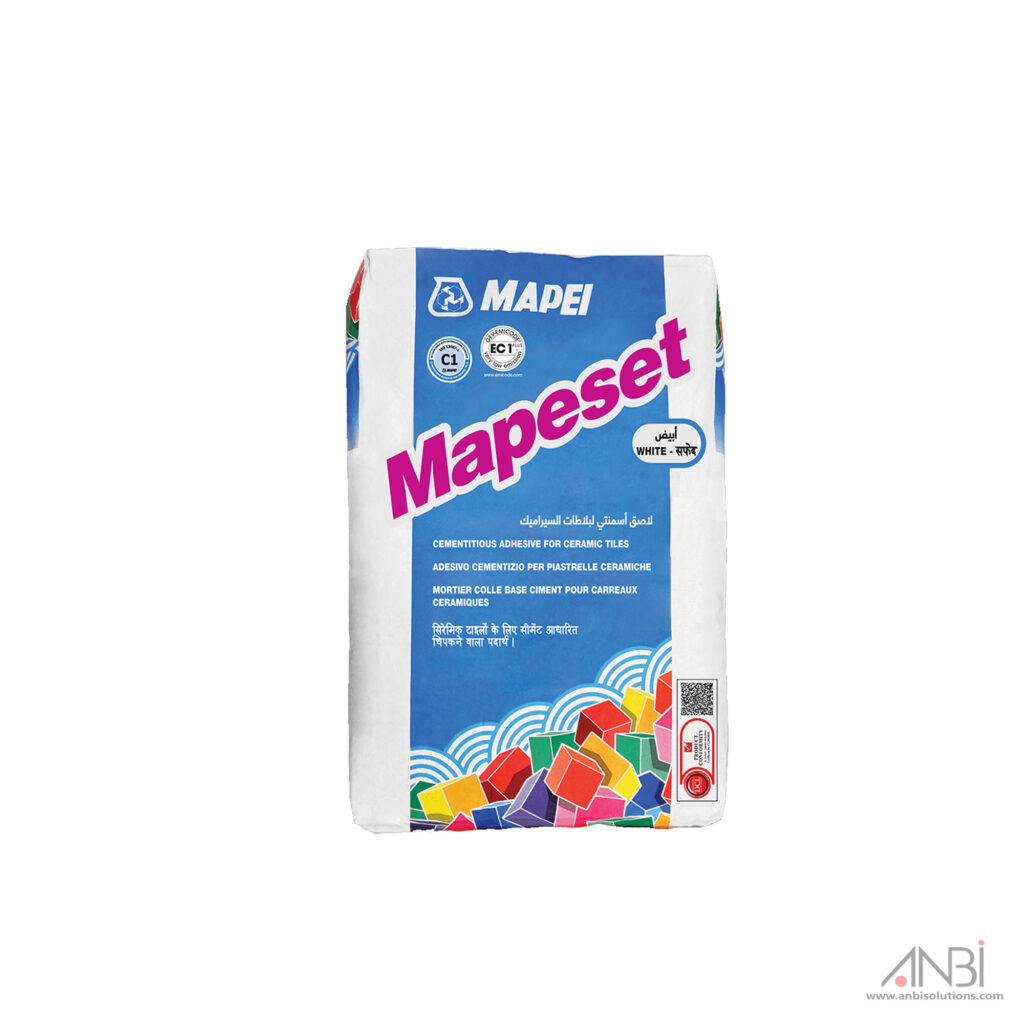 MAPEI Mapeset Adhesive For Ceramic Tiles & Mosaics 20kg - ANBI Online