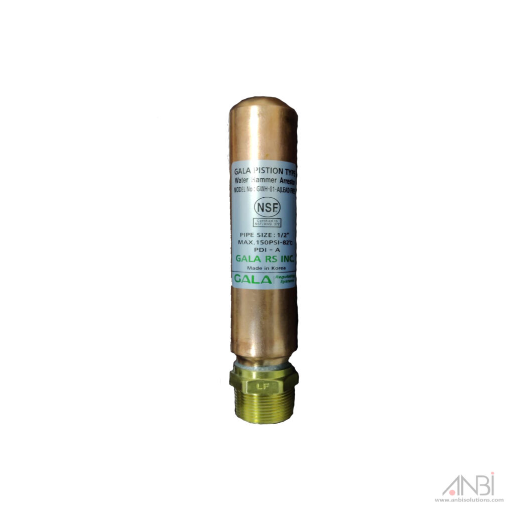 Water Hammer Arrestor - ANBI Online