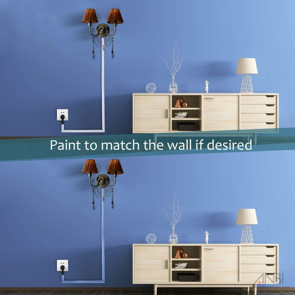 PRECISION Self Adhesive PVC Trucking w/ Sticker Self Adhesive Cable Cover